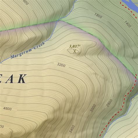 Stehekin Washington 7 5 Minute Topographic Map Color Hillshade By Apogee Mapping Inc