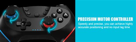 Diswoe Upgraded Controller For Switch Wireless Pro Controller For