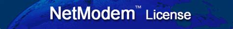 NetModem Order License