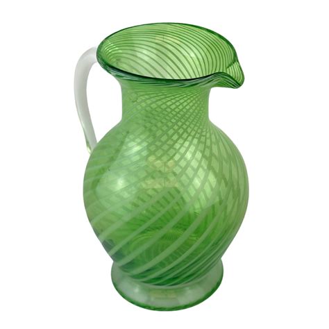 Light Green Glass Pitcher Angle 63224491 Png