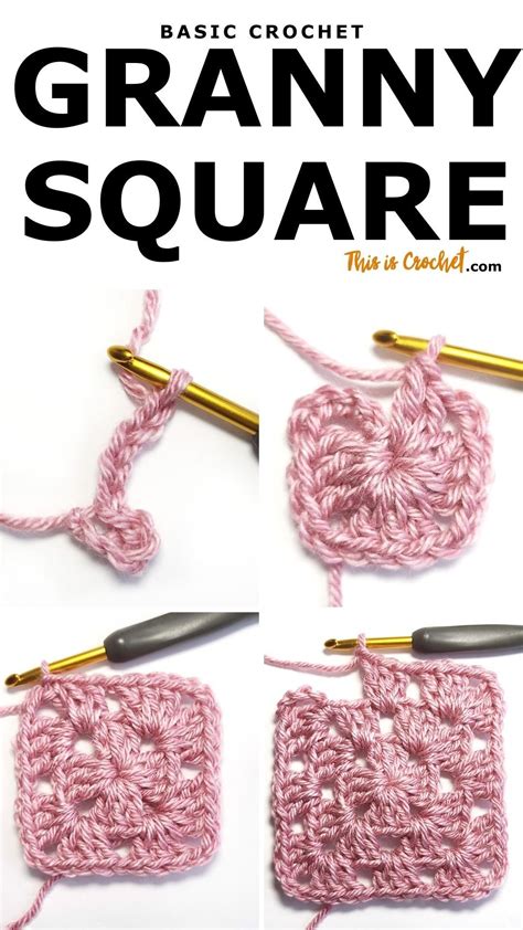 How To Crochet A Granny Square Granny Square Crochet Patterns Free