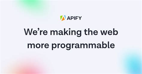Apify Console