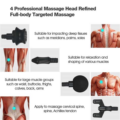 Fascial Gun 6 Level Variable Frequency Vibration Muscle Massage Gun