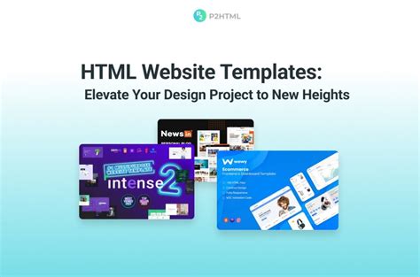 Html Website Templates Elevate Your Design Project To New Heights P Html