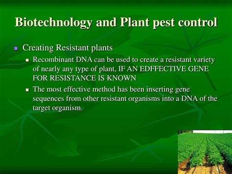 PPT Plant Science Biotechnology PowerPoint Presentation Free