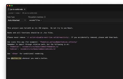 Cursor Working With Context