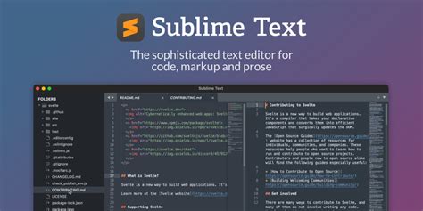 Sublime Text 4s Latest Update Brings Many Improvements And Performance Enhancements Alternativeto