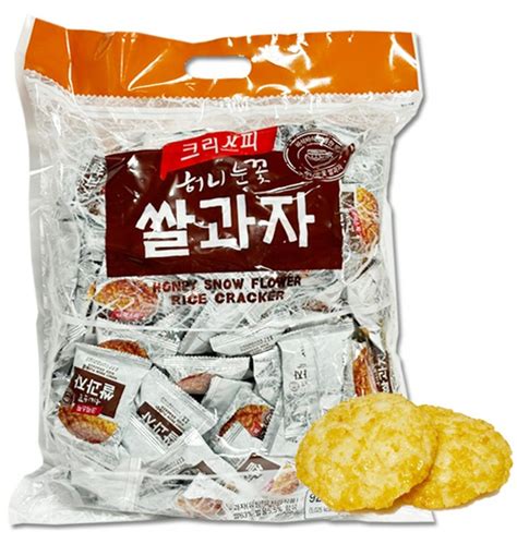 크리스피 허니 눈꽃 쌀과자 대용량 과자 920g 티몬