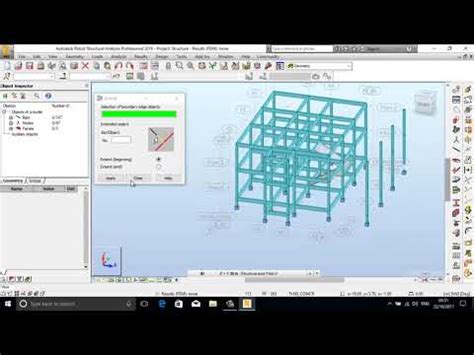 Autodesk How To Extend Object In Autodesk Robot Youtube Youtube