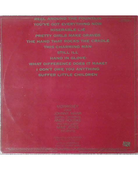 The Smiths - The Smiths - Tron Records | Vinyl LP - The Smiths Rock Indie