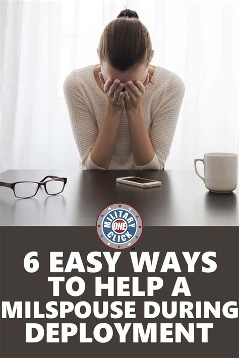 These 6 Easy Actions Can Help A Military Spouse During Deployment
