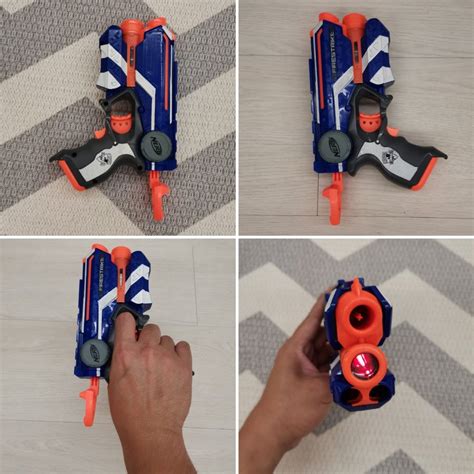 Nerf N Strike Elite Firestrike Elite Repaint Bluewhiteandorange