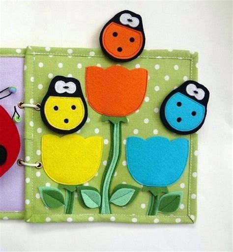 Развивающие игры из фетра Diy Quiet Books, Baby Quiet Book, Toddler ...