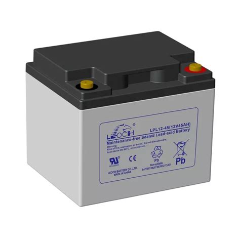 Buy Leoch 12 V 45 Ah Sealed Lead Acid Battery LPL12 45 Online In India