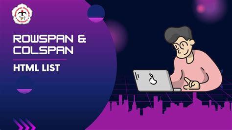 Rowspan And Colspan Html Cell Design Web Youtube