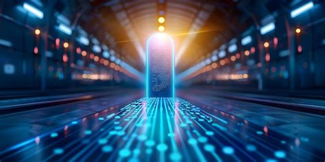 Secure Digital Account Gateway Preventing Unauthorized Access Concept