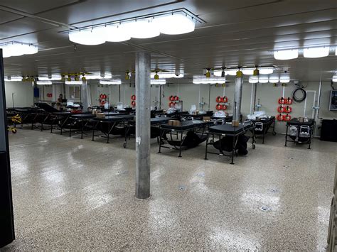 Expeditionary Medical Unit Emu Aboard The First Epf Flight Ii Ship