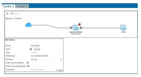 Refer To The Exhibits An Administrator Creates A New Address Object On