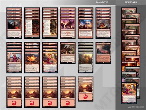 Mono Red A Standard Deck By Takahashi Jun • Mtg Decks