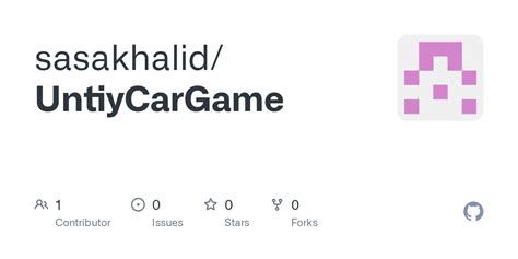 GitHub Sasakhalid UntiyCarGame