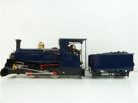linda r c 0 4 0 live steam locomotive midnight blue garden railway