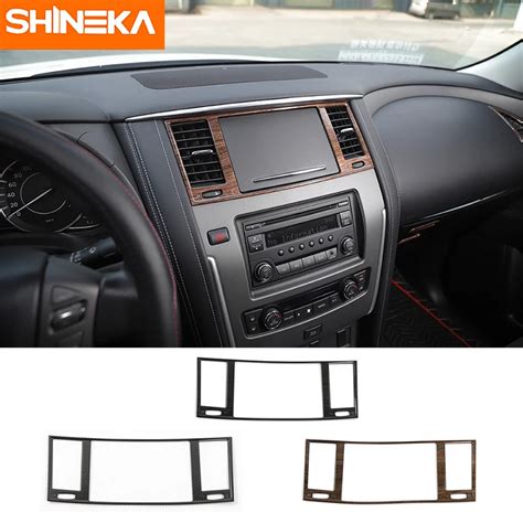SHINEKA Car Styling Dashboard Panel AC Air Condition Vent Outlet Cover