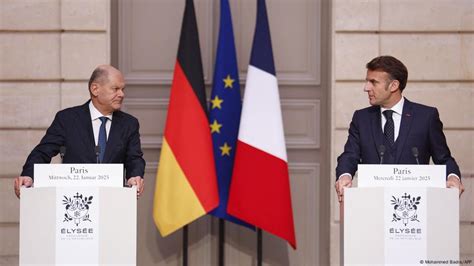 Scholz Y Macron Llaman A La Unidad Europea Ante Trump DW 23 01 2025