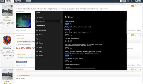 Window 11 Taskbar Menu Blanking Techpowerup Forums