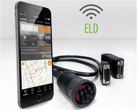 Electronic Logging Device Products Operations Work Truck