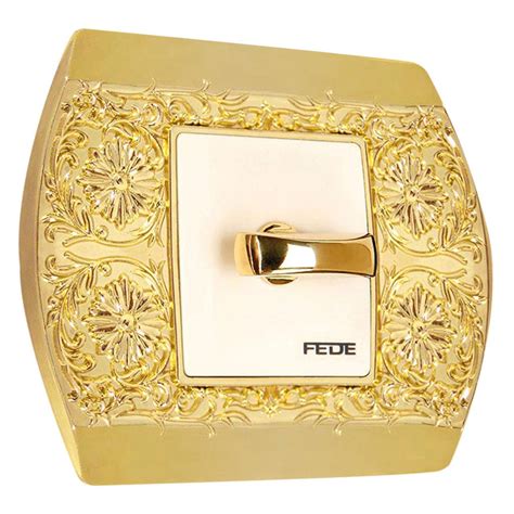 Interrupteur Rotatif Fede Switch And Light Encastré En Métal