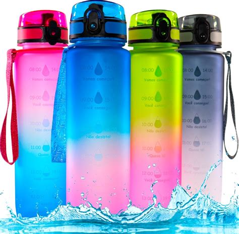 Garrafa Squeeze De Água Para Academia l Fitness Tie Dye Parcelamento sem juros