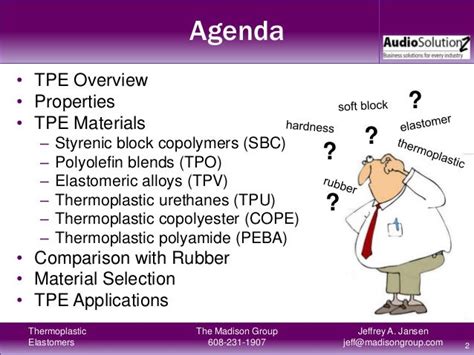 Thermoplastic Elastomers Composition Properties And Applications
