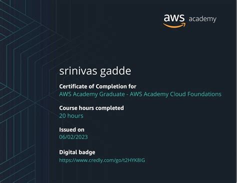 Srinivas Gadde On Linkedin Awscloud Aws Aicte