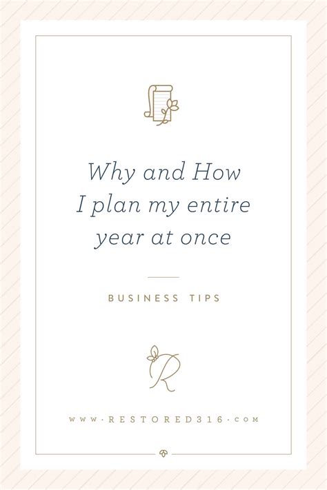 Feminine WordPress Themes For Female Entrepreneurs Why And How I Plan My Entire Year At Once