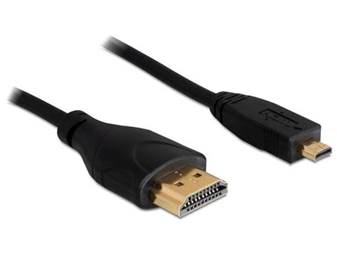 Cablu Hdmi La Micro D Hdmi Slim V14 T T 1m Delock 83134