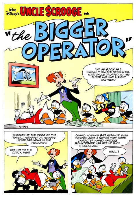 Uncle Scrooge Vs “the Bigger Operator” Scrooge Mcduck Wikia Fandom