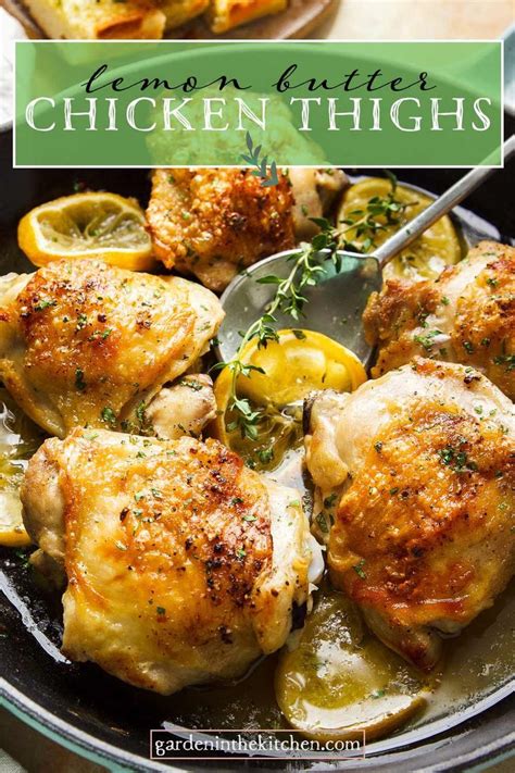 Lemon Butter Chicken Thighs Artofit