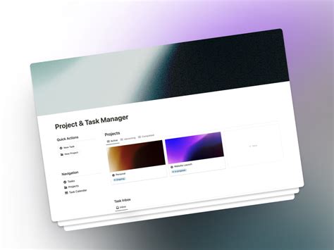 project and task manager