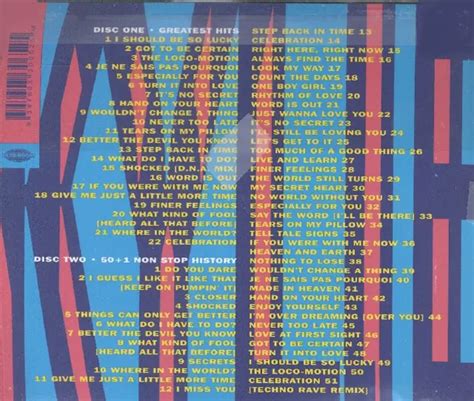 Kylie Minogue Greatest Hits Electronic Euro House Synthpop Ambient 2cd