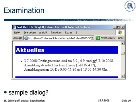 Ppt Formal Methods Of Systems Specification Logical Specification Of Hard And Software