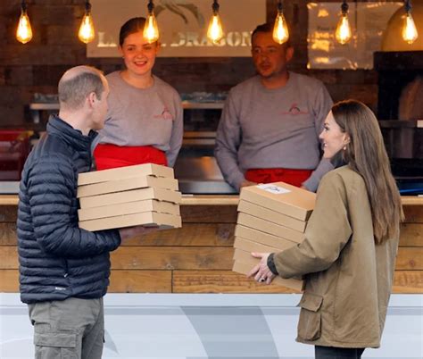 The Prince And Princess Of Wales Personal Tribute To Pizza Seller They
