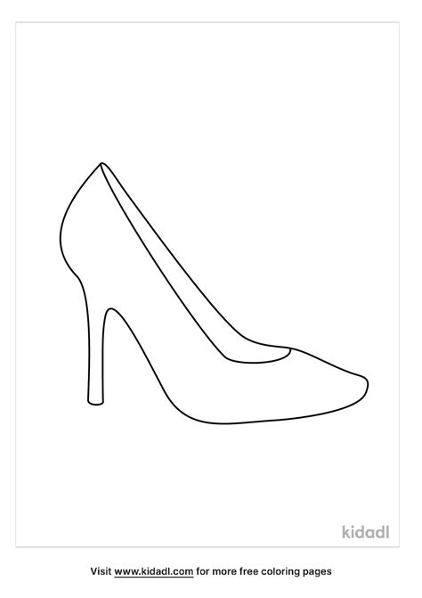 Cinderella Glass Slipper Coloring Page Sketch Coloring Page 53 Off
