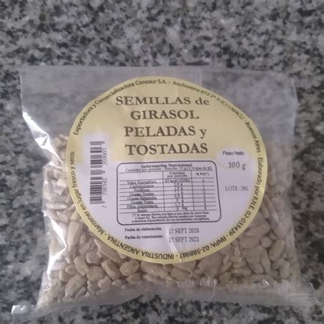 Conosur SA Semillas De Girasol Tostadas Y Peladas Reviews Abillion