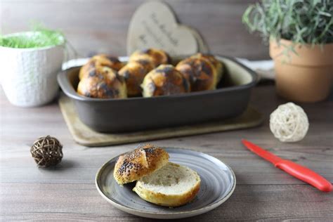 Mohn Dinkelbrötchen im Grundset von Pampered Chef Rezepte Essen und trinken Zubereitung