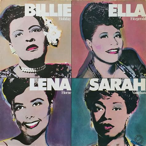 Disco De Vinil Lp Billie Holiday Ella Fitzgerald Lena Horne Sarah