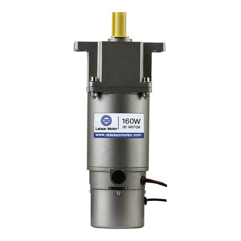104mm Dc Decelerated Optical Shaft Motor High Torque Reduction 12v 24v