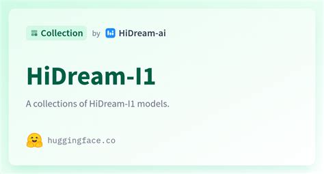 HiDream I1 A HiDream Ai Collection