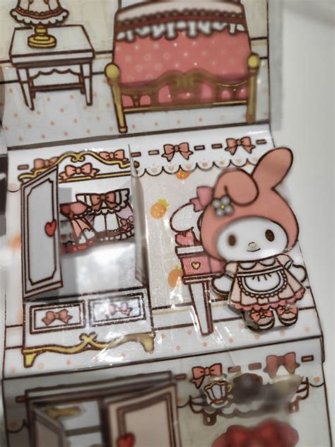 산리오 캐릭터 쿠로미 마이멜로디 종이인형 집 만들기 도안 초등학생 유치원생 집콕놀이 네이버 블로그