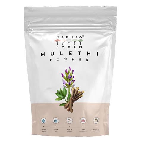 Mulethi Powder 200g Madhyaearth