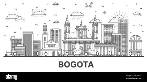 Bogota Street Stock Vector Images Alamy
